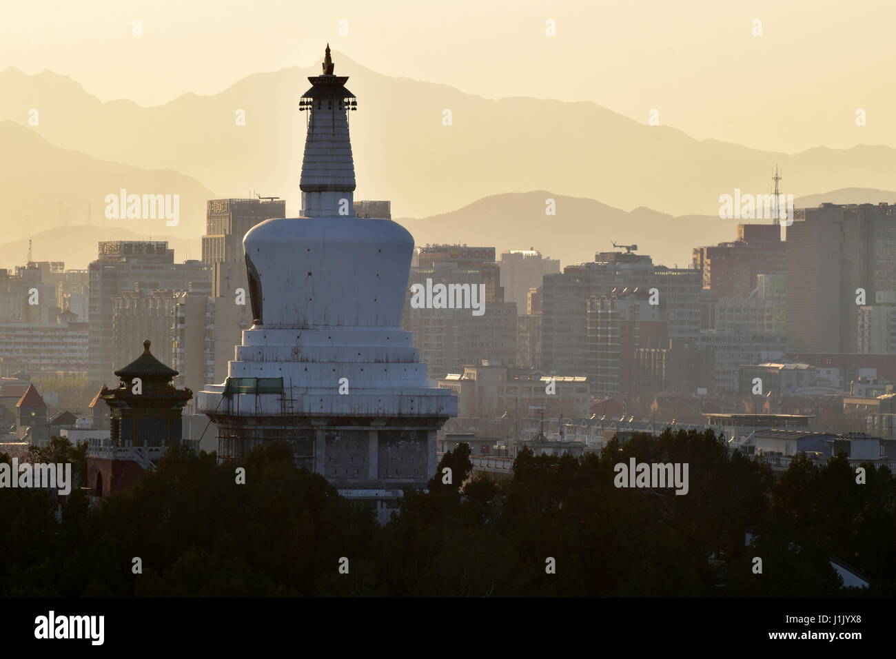 Beijing clean city skyline, China Stock Photo - Alamy