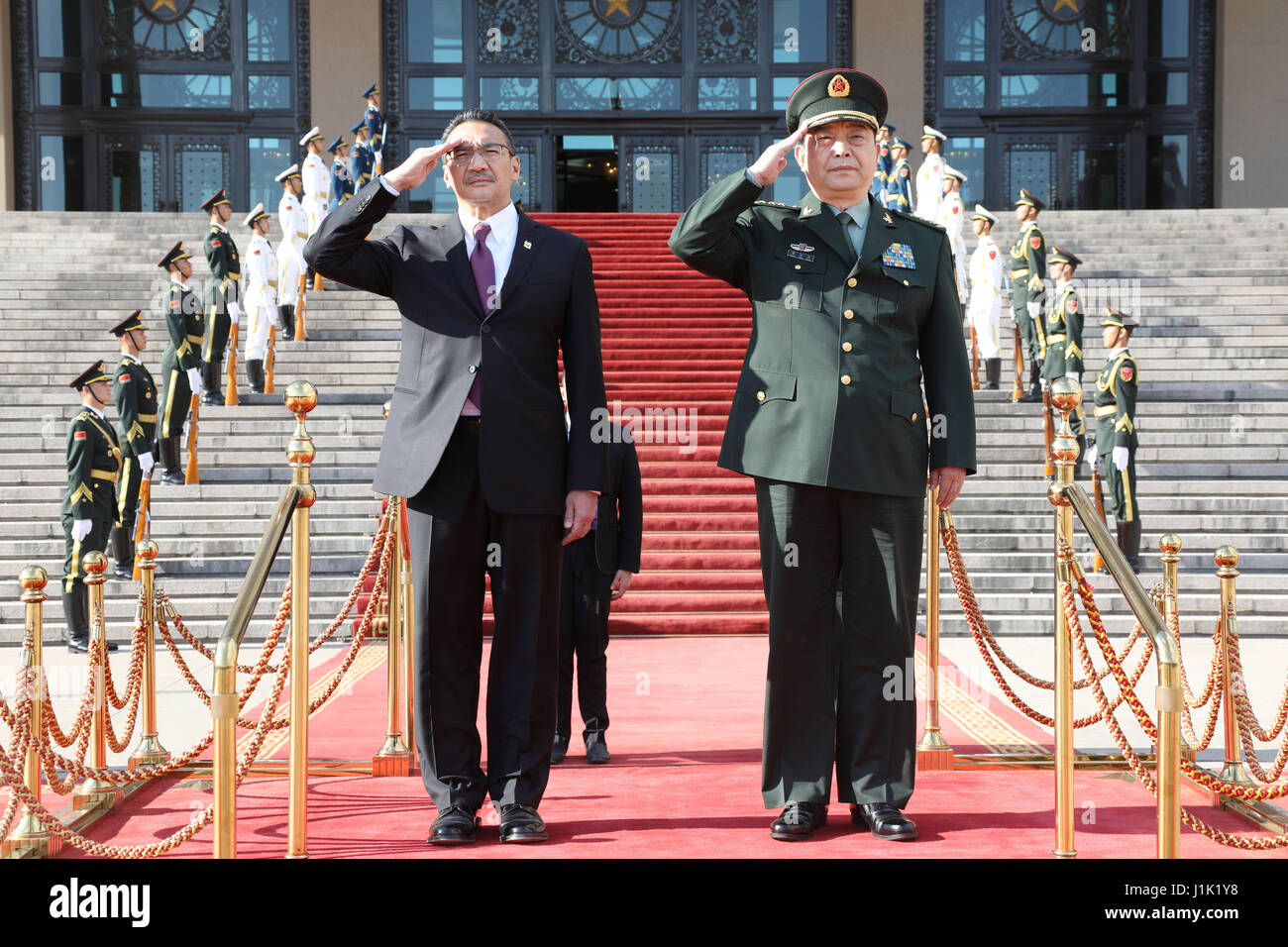 Chinese defence minister hi-res stock photography and images - Alamy