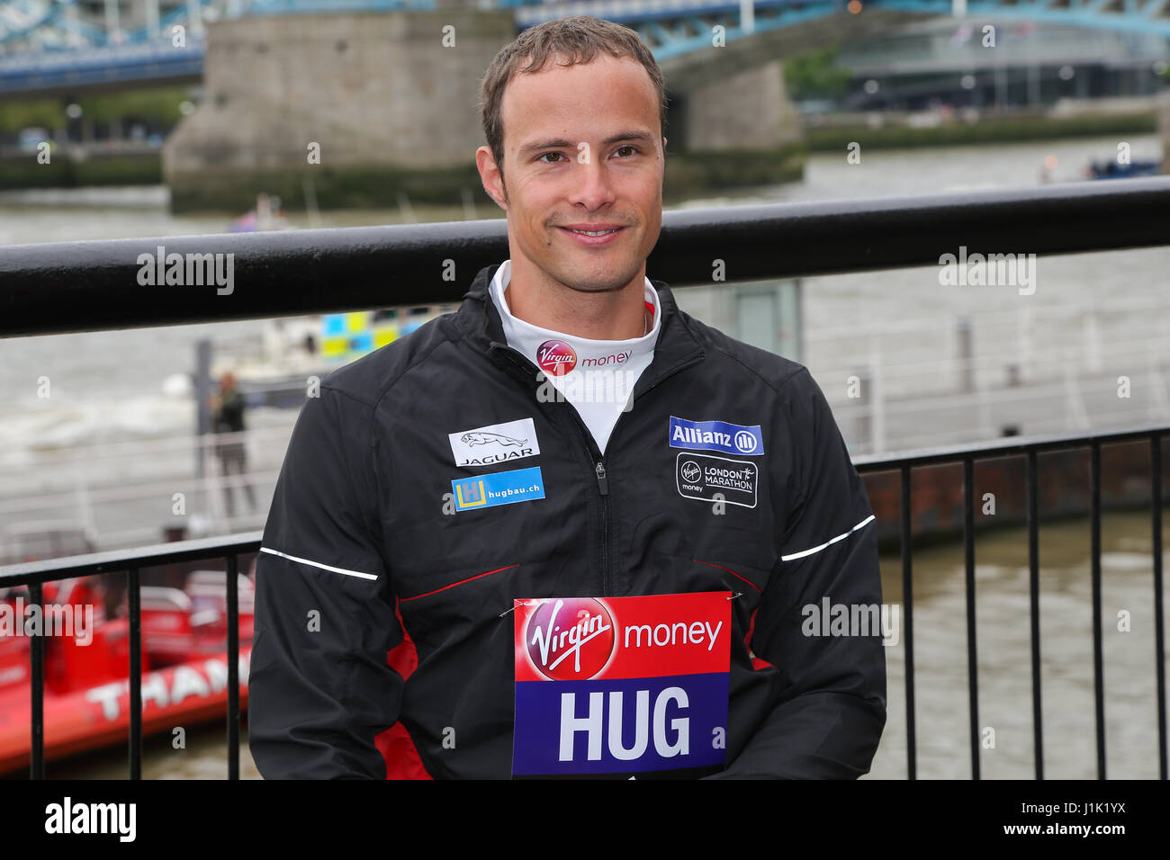 London, UK. 21st April, 2017. Marcel Hug (Switzerland). Photocall with ...