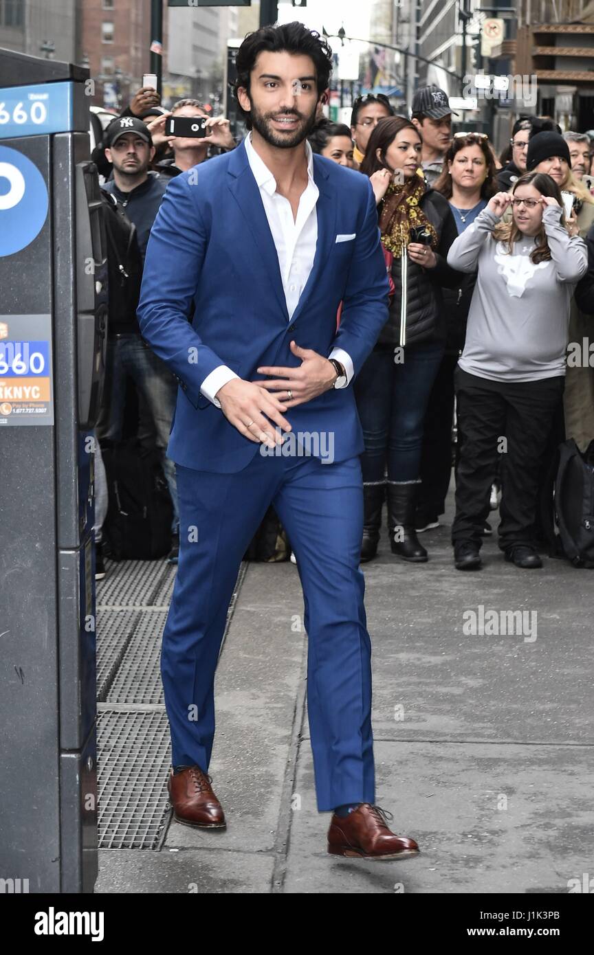 New York, NY, USA. 21st Apr, 2017. Justin Baldoni at arrivals for ...