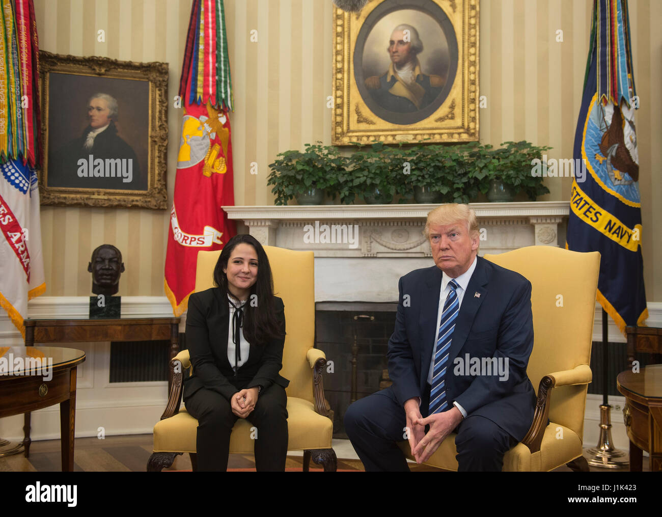 Washington, USA. 21st Apr, 2017. American charity worker Aya Hijazi, 30 ...
