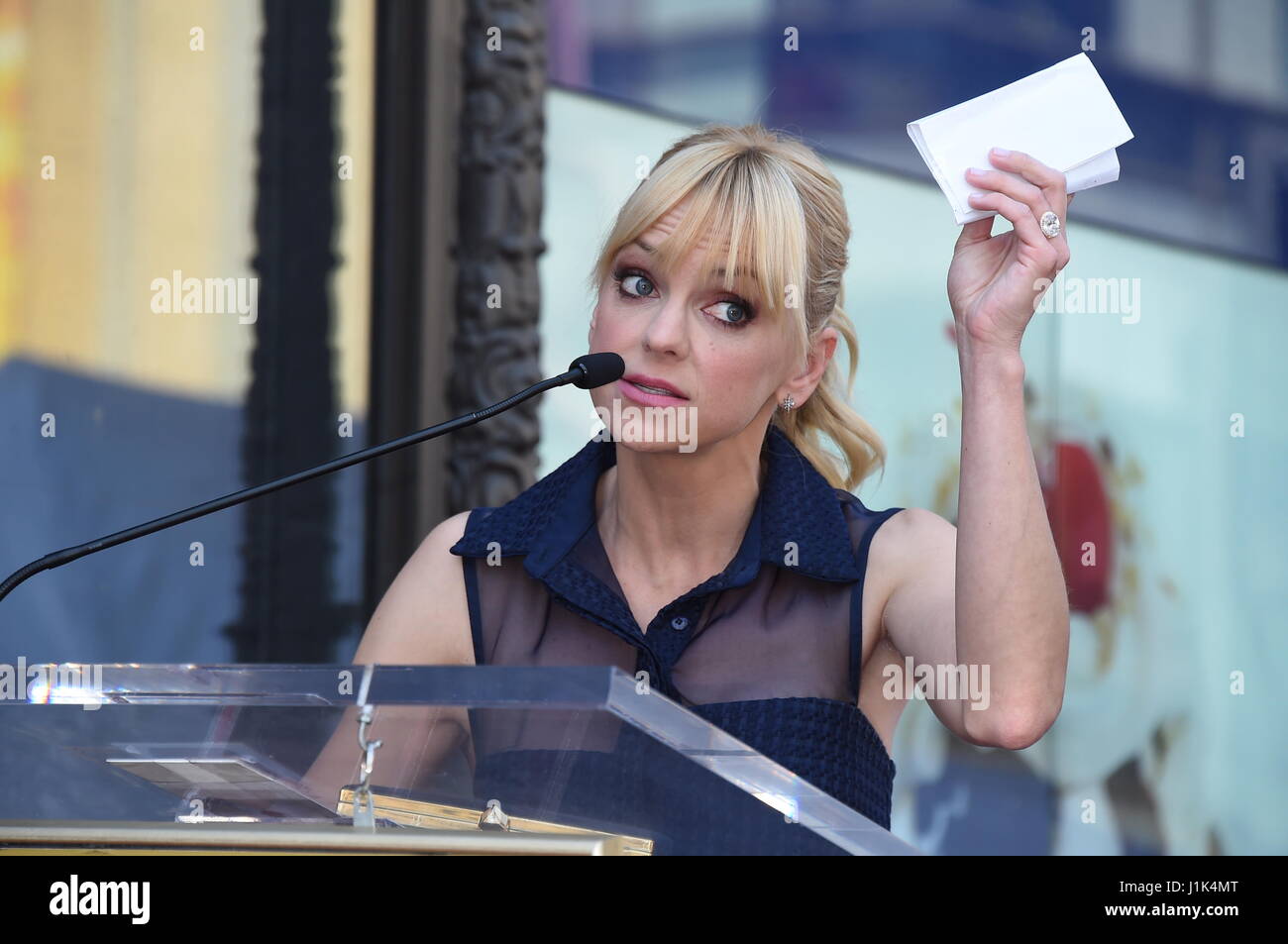 LA, California, USA. 21st April, 2017. Anna Faris Chris Pratt is ...