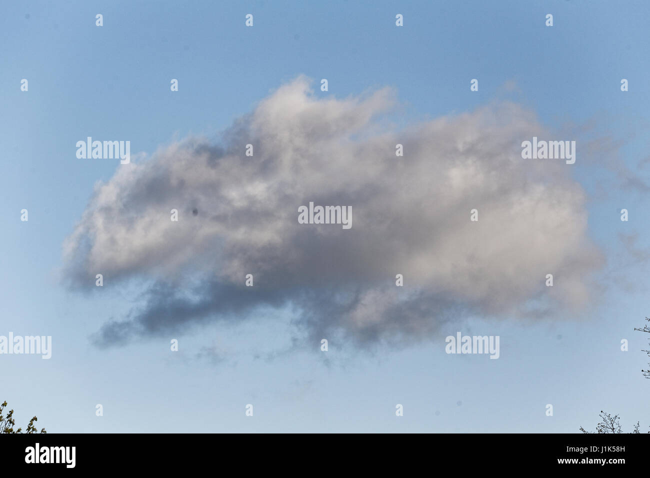 rabbit shaped cloud Stock Photo - Alamy