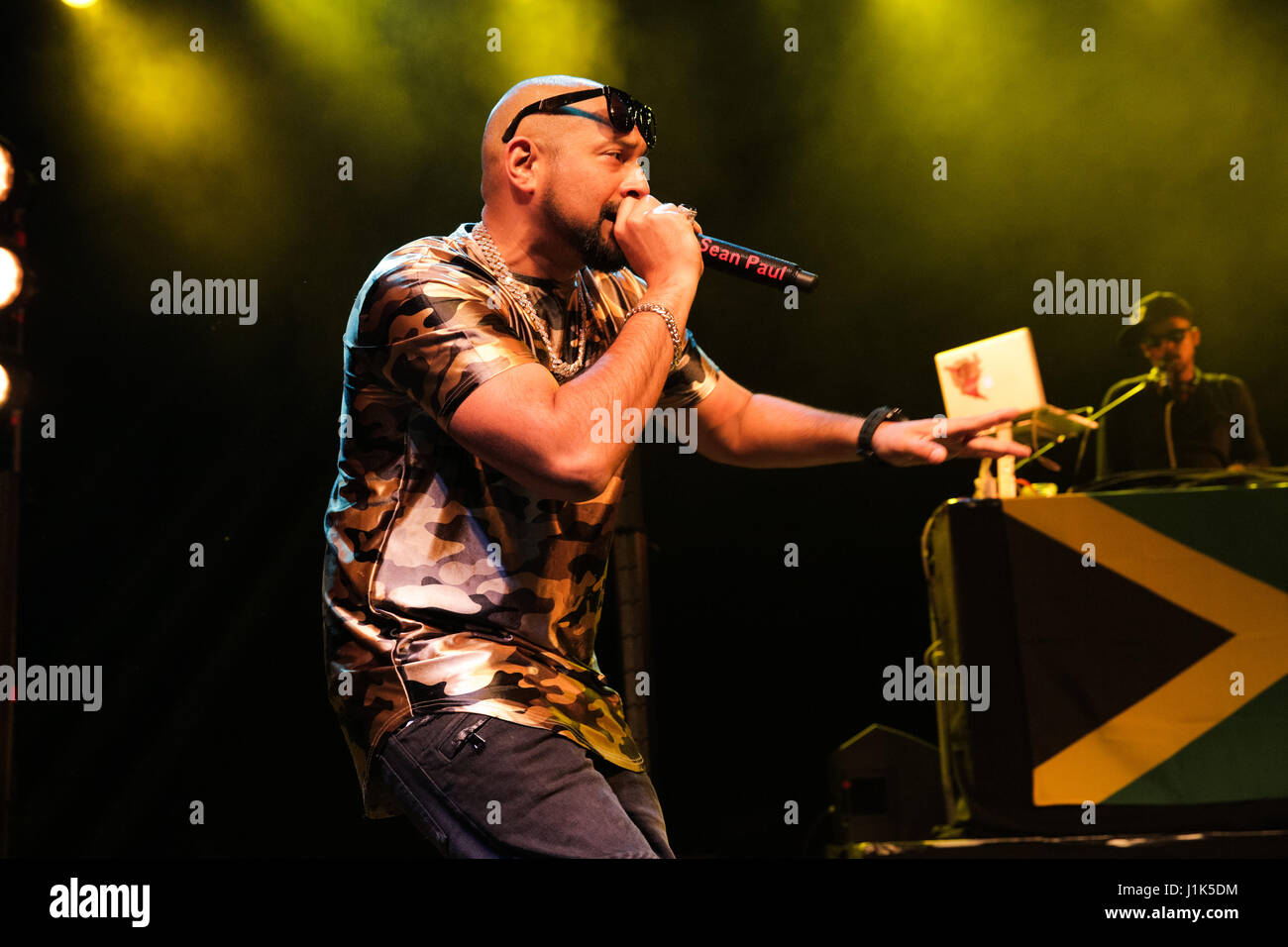 O2 Forum Kentish Town, London, UK 21st April 2017 Sean Paul, Sean Paul ...