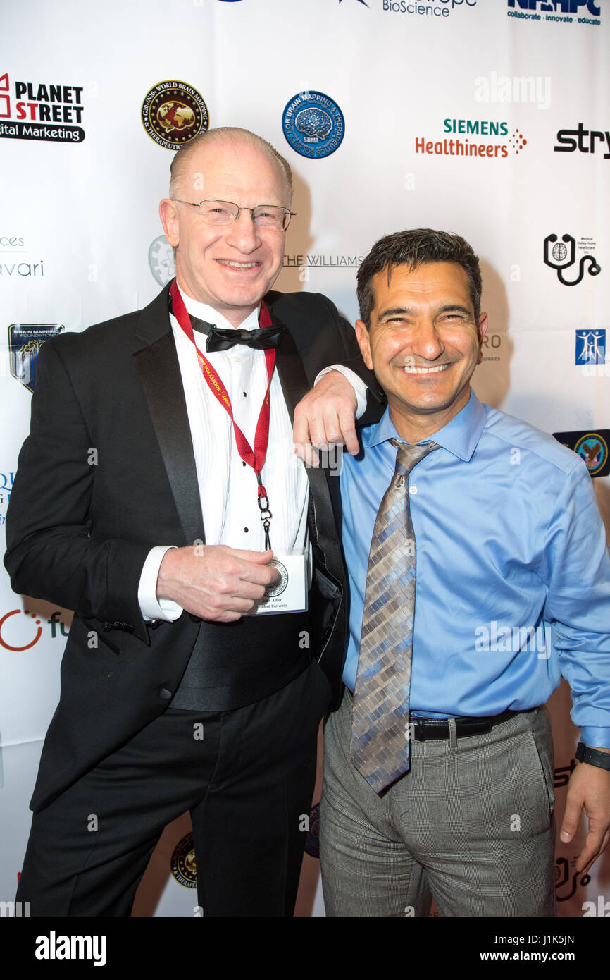 Los Angeles, California, USA. 20th Apr, 2017. John Adler, M.D. and ...