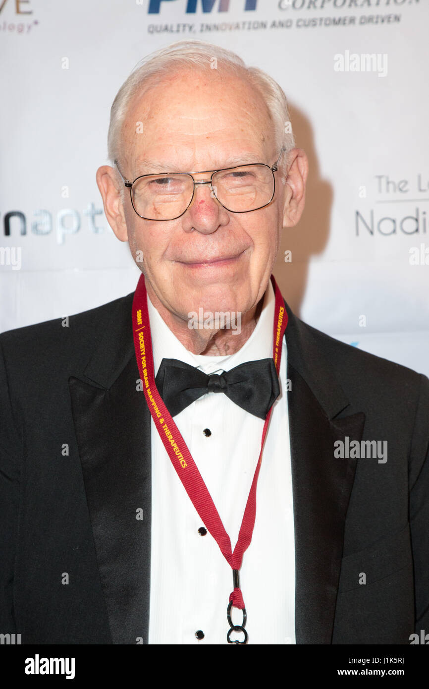 Los Angeles, California, USA. 20th Apr, 2017. George Ojemann, M.D ...