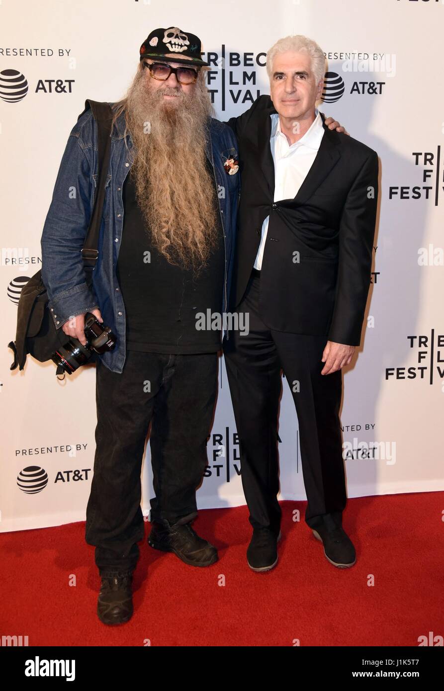 New York, NY, USA. 21st Apr, 2017. Clayton Patterson, Oren Jacoby at ...
