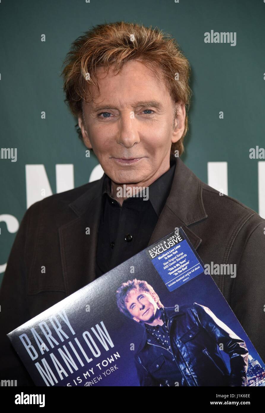 New York, NY, USA. 21st Apr, 2017. Barry Manilow at in-store appearance ...