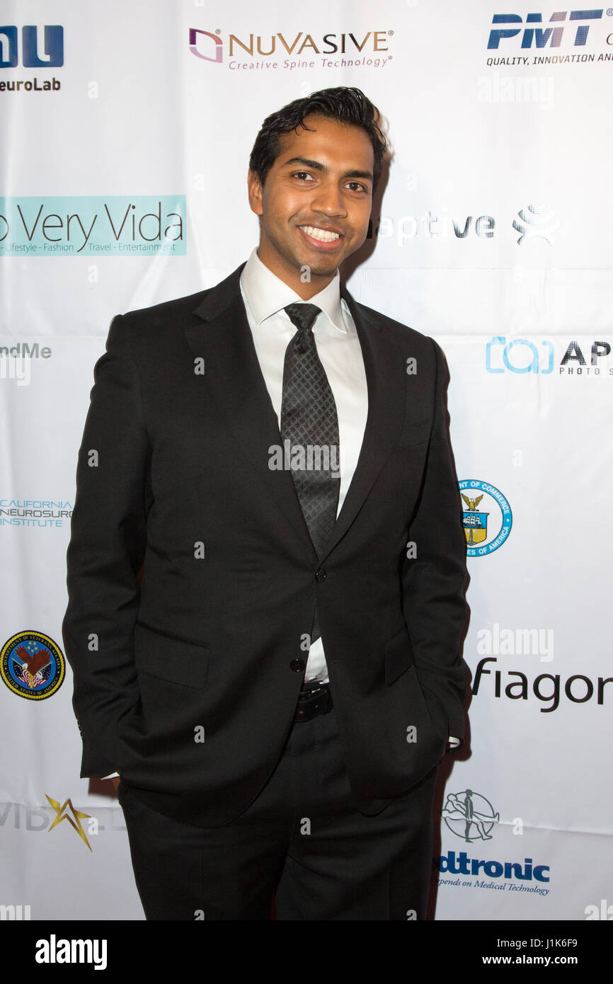 Los Angeles, California, USA. 20th Apr, 2017. Bjorn Lobo, M.D. attends ...