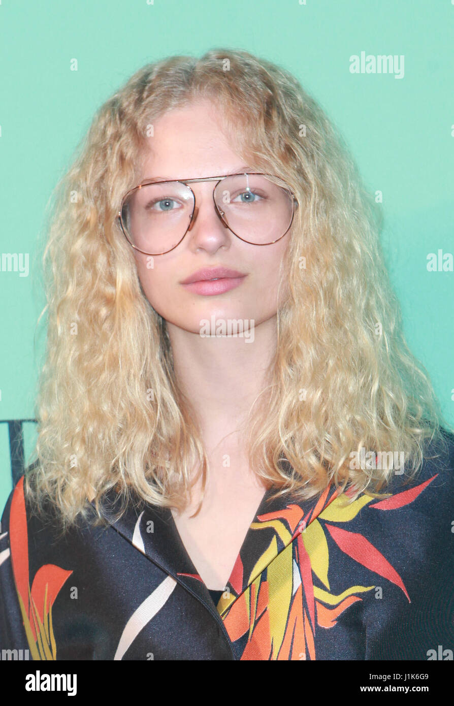 Brooklyn, NY, USA. 21st Apr, 2017. Frederikke Sofie pictured as Tiffany ...