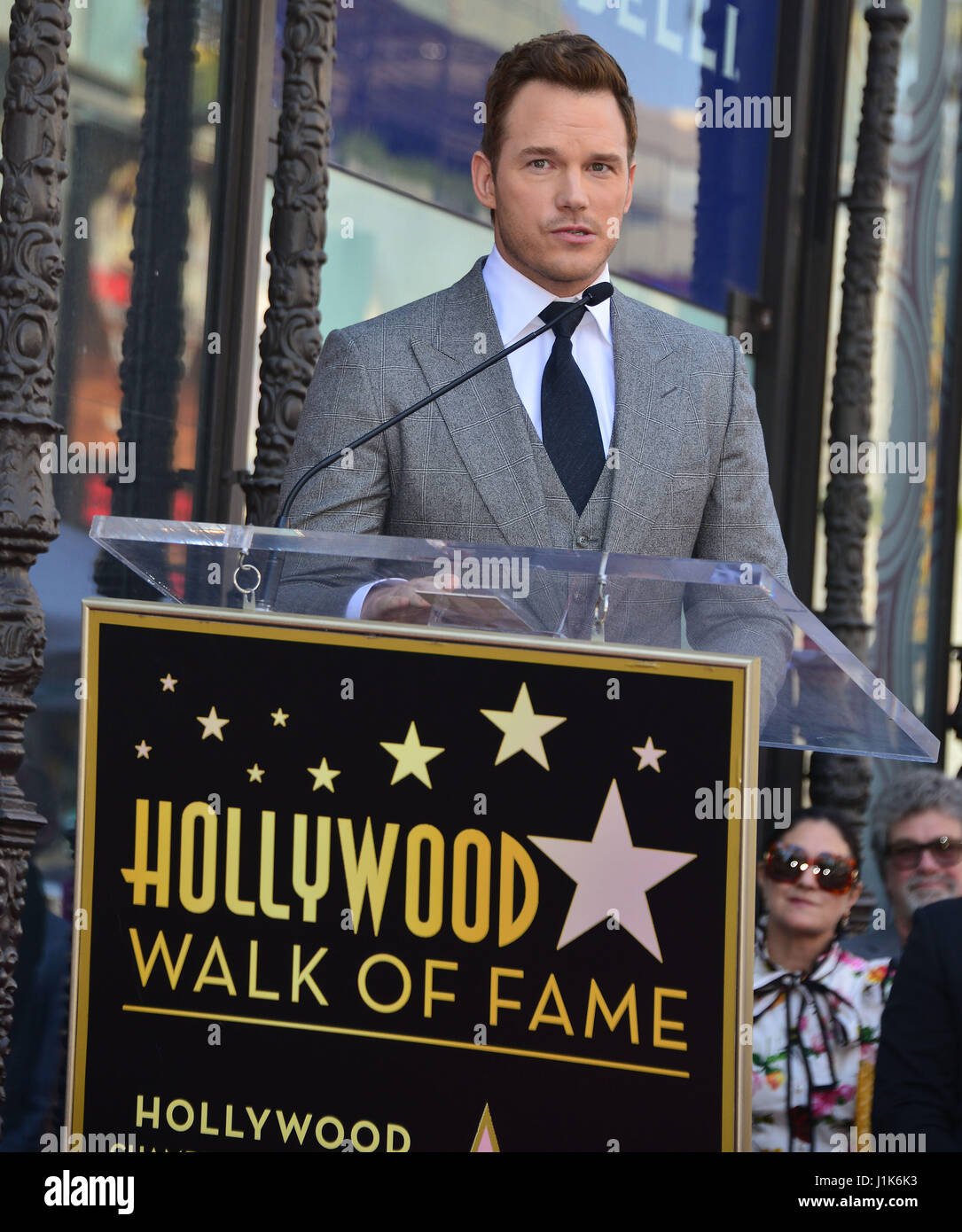 Chris Pratt Star 018 at the Chris Pratt Star ceremony on the Hollywood ...