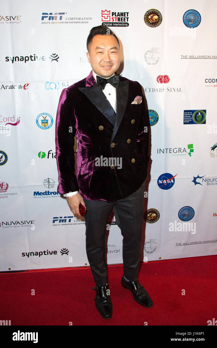 Los Angeles, California, USA. 20th Apr, 2017. Fashion designer Andrew ...