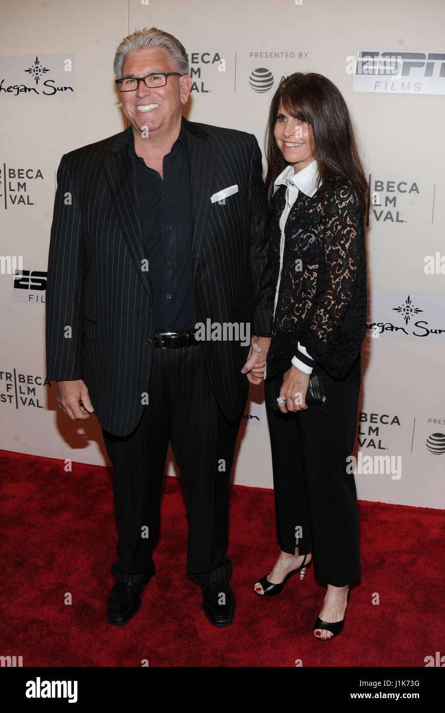 NEW YORK, NY - April 21: Mike Francesa, Rose Francesa attends the ...