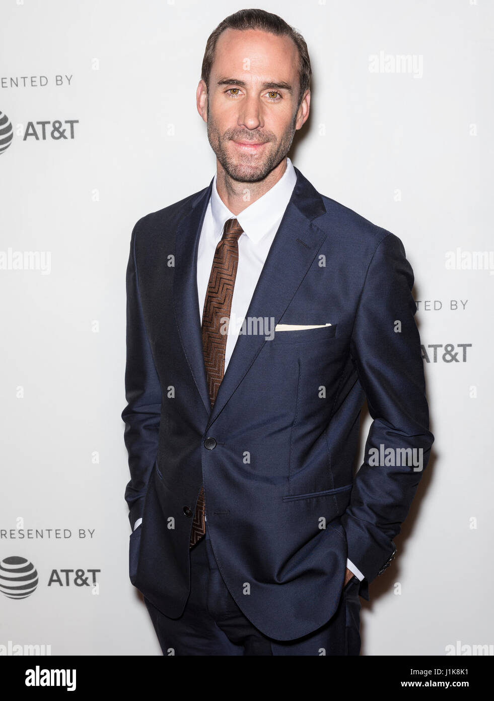 New York, New York, USA. 21st Apr, 2017. Actor Joseph Fiennes attends ...