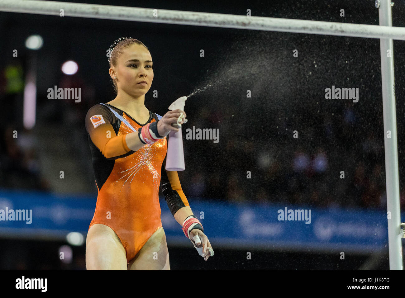 Cluj Napoca, Romania. 21st Apr, 2017. Eythora Thorsdottir (NED ...