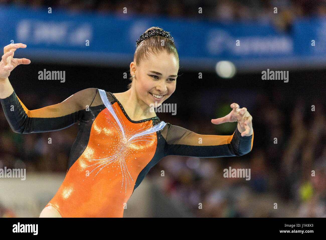 Womens gymnastics eythora thorsdottir hi-res stock photography and ...