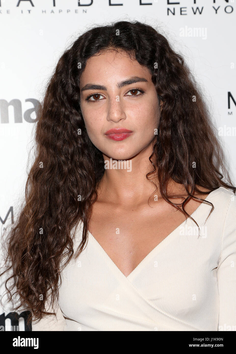 WEST HOLLYWOOD, CA - April 21: Medalion Rahimi, At Marie Claire's Fresh ...