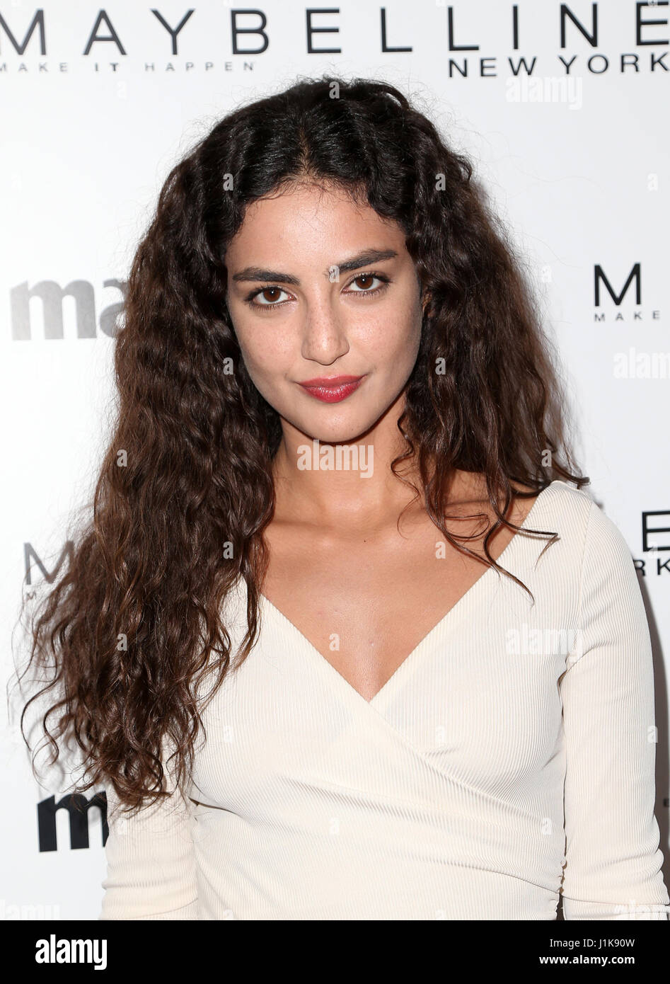 WEST HOLLYWOOD, CA - April 21: Medalion Rahimi, At Marie Claire's Fresh ...