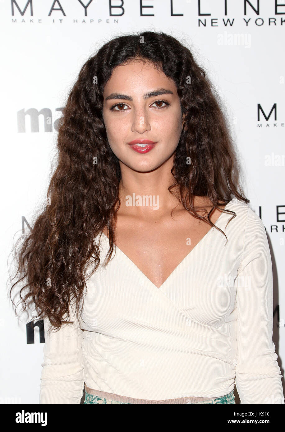 WEST HOLLYWOOD, CA - April 21: Medalion Rahimi, At Marie Claire's Fresh ...