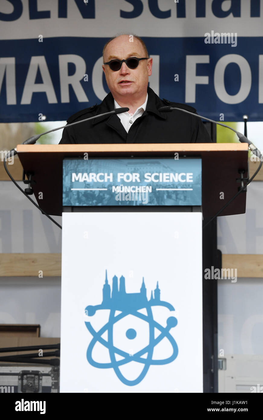 Munich, Germany. 22nd Apr, 2017. Martin Stratmann, the president of the ...