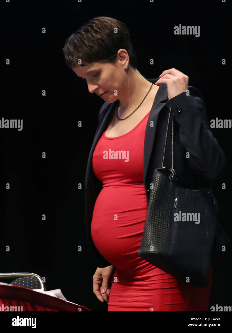 Cologne, Germany. 22nd Apr, 2017. dpatop - Frauke Petry, the head of the Alternative for Germany ...