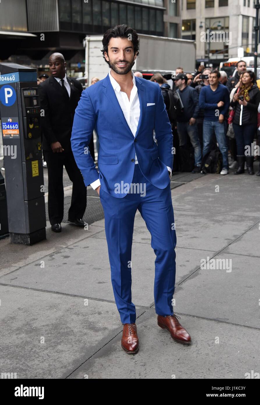 New York, NY, USA. 21st Apr, 2017. Justin Baldoni at arrivals for ...