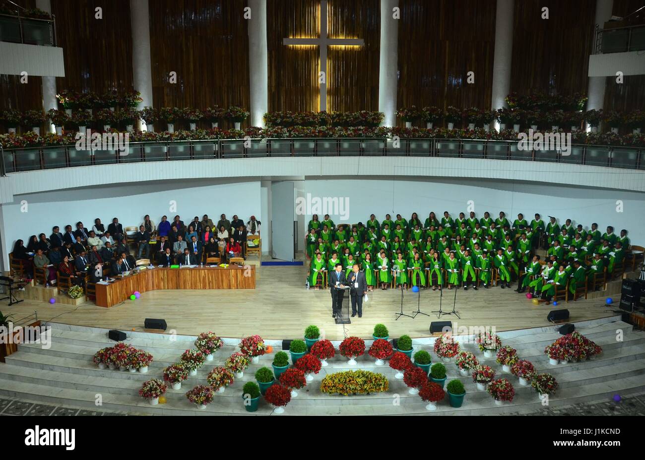 Zunheboto, India. 22nd Apr, 2017. Zunheboto, India April 22, 2017: Rev ...