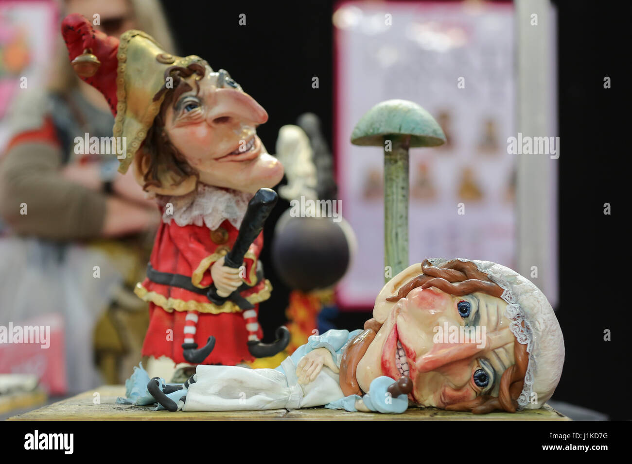 Alexander Palace. London, UK. 22nd Apr, 2017. Cake made by Emma ...