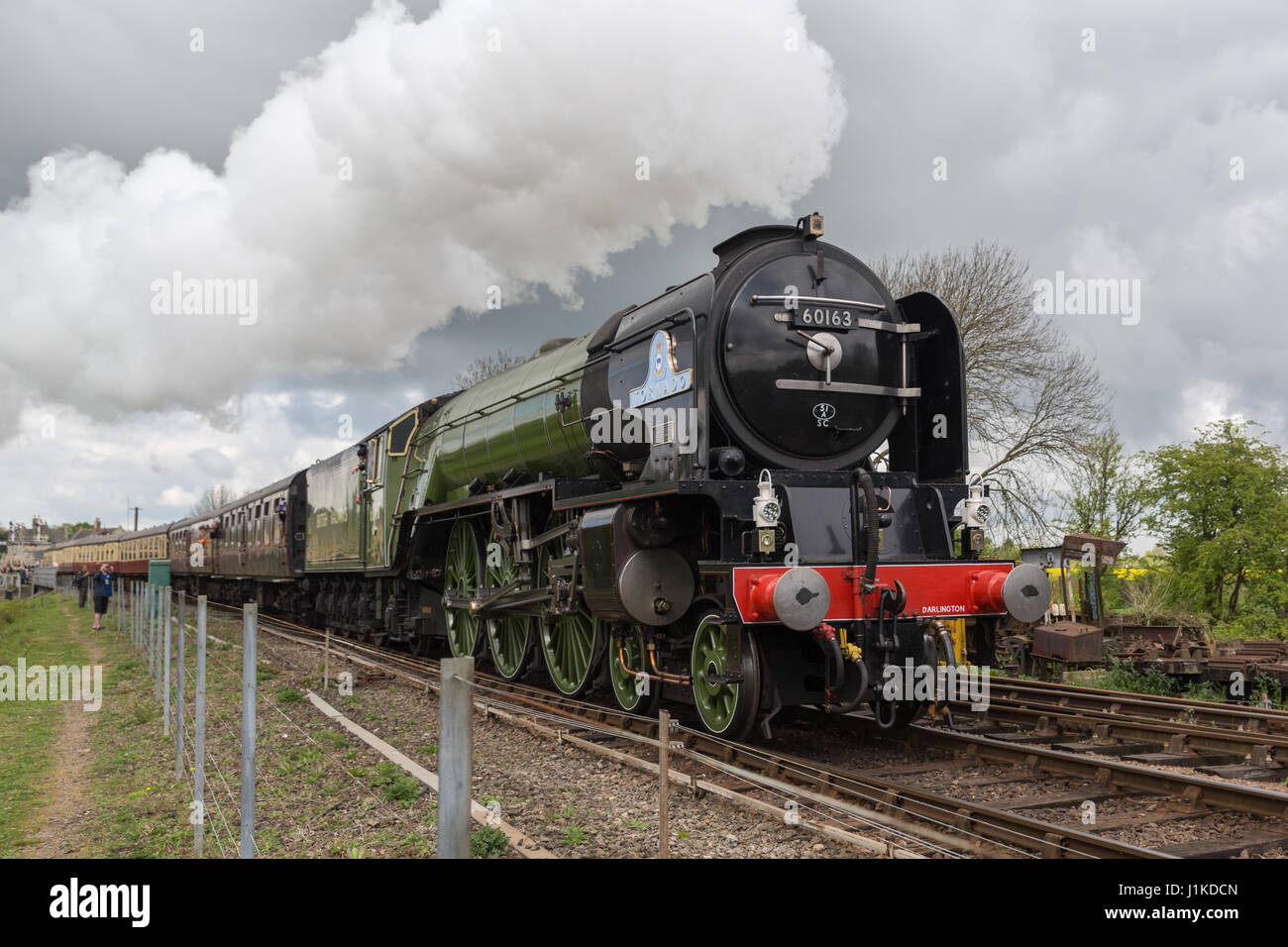 First steam locomotive hi-res stock photography and images - Alamy
