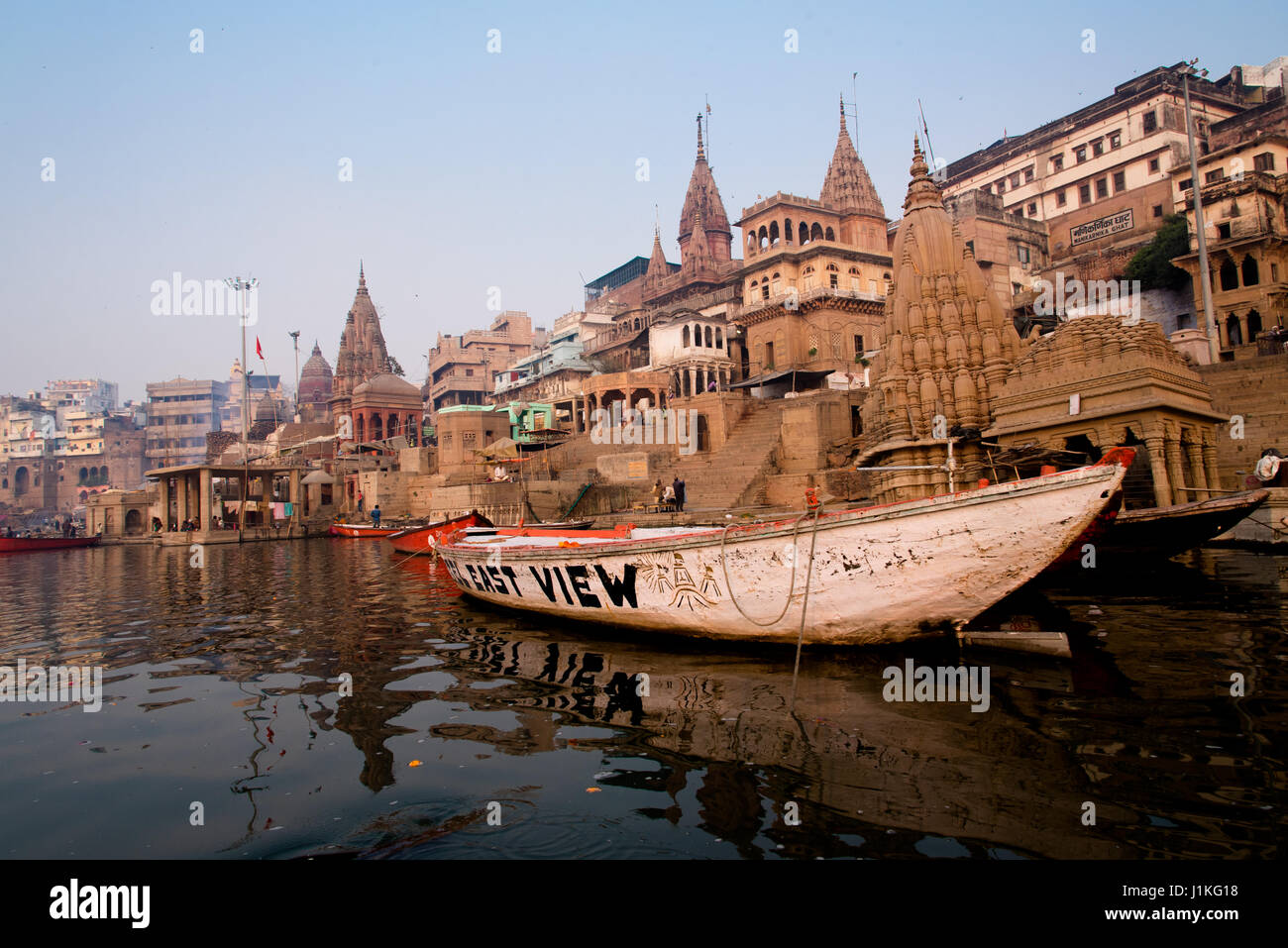 Varanasi city view hi-res stock photography and images - Alamy