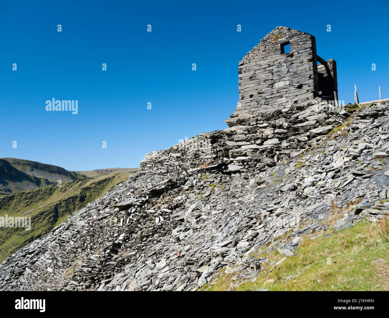 Welsh slate quarry hi-res stock photography and images - Alamy