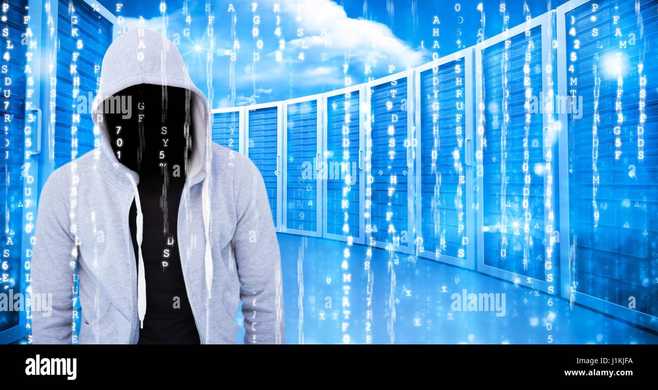Digital composite black jumper hacker hi-res stock photography and ...