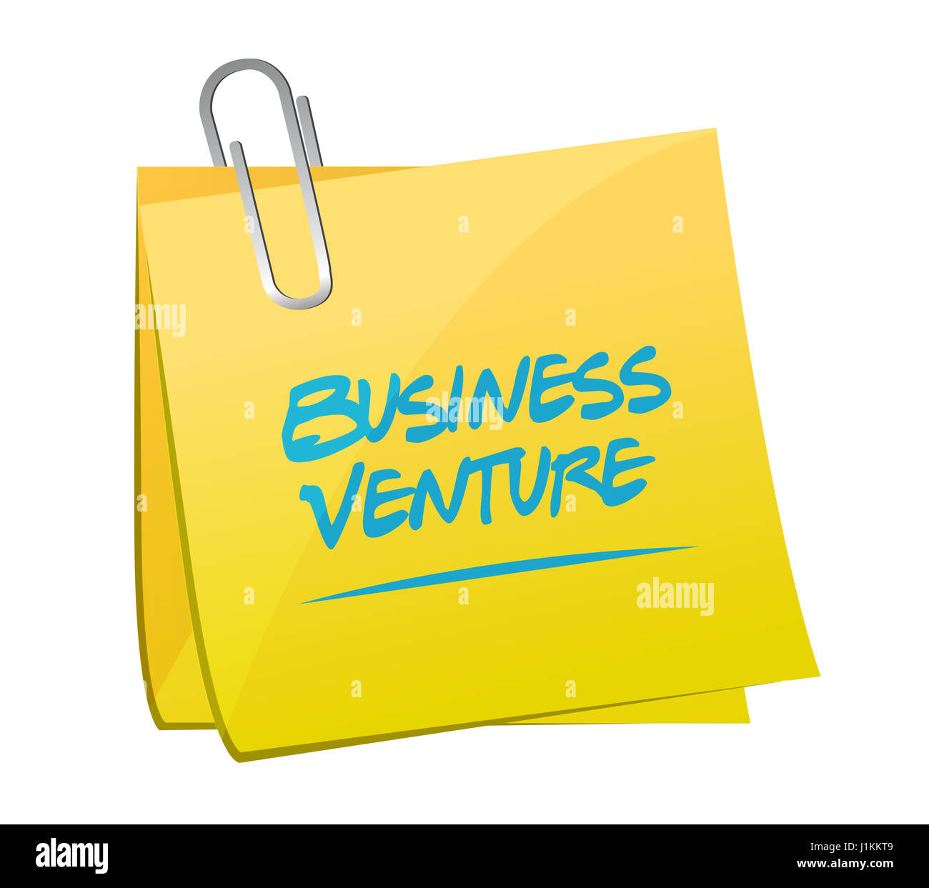 business venture post sign concept illustration design isolated over ...