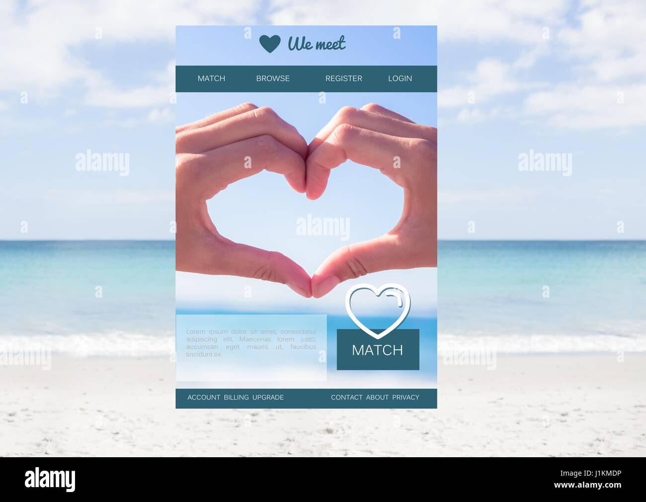 Digital code ocean waves hi-res stock photography and images - Alamy