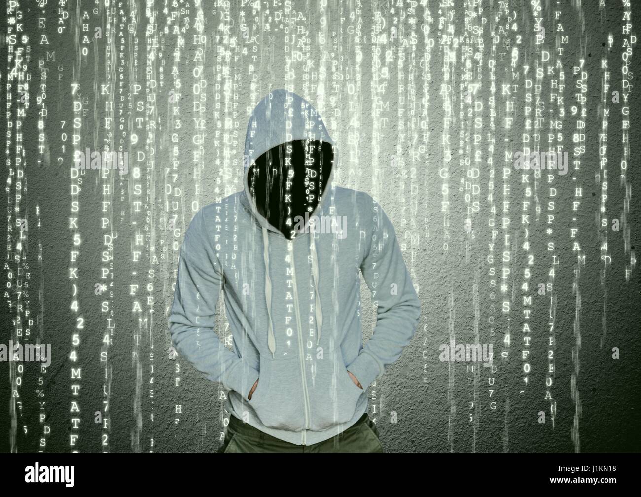 Digital composite black jumper hacker hi-res stock photography and ...