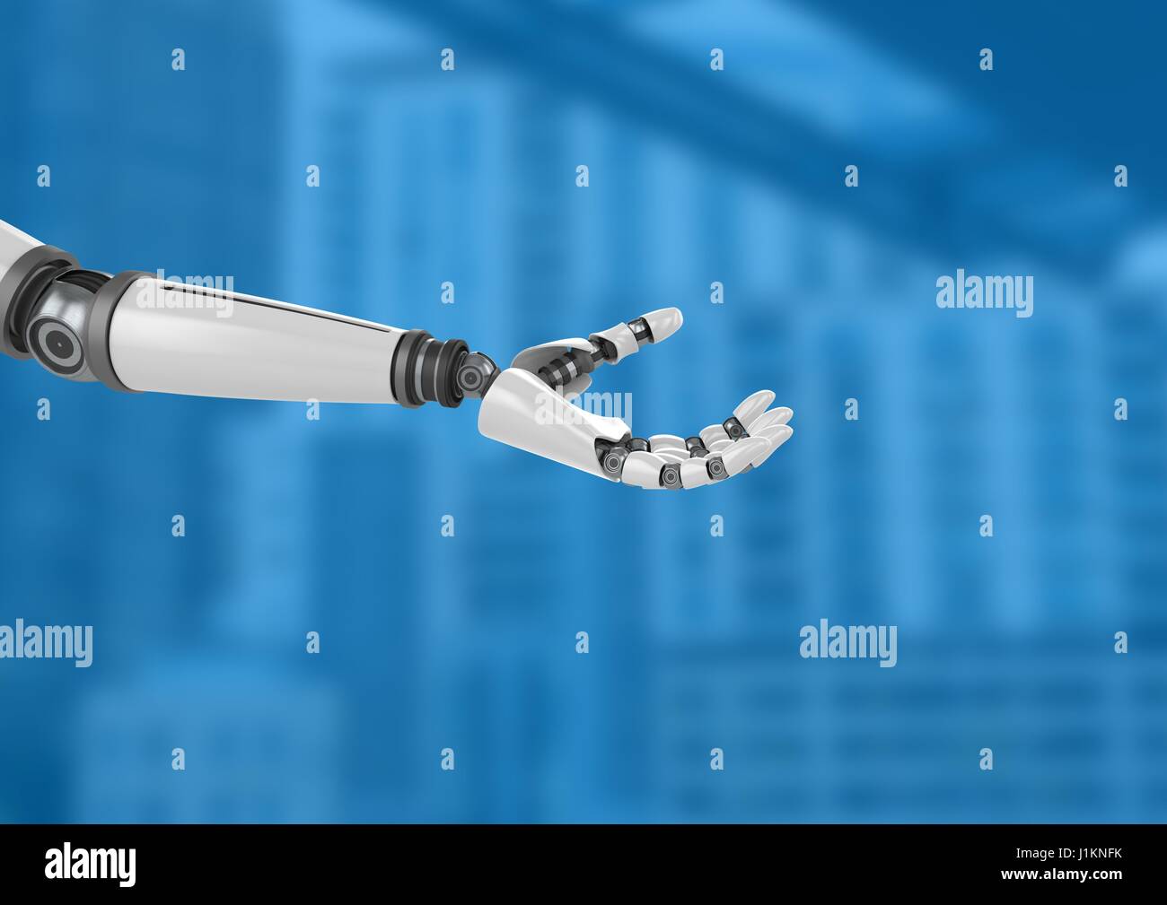Hand robot taking coffee hi-res stock photography and images - Alamy