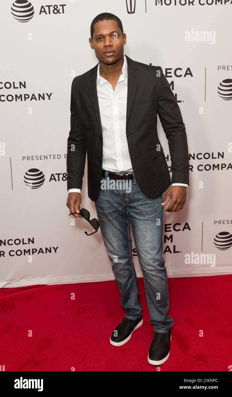 New York, United States. 20th Apr, 2017. Algenis Perez Soto attends the ...