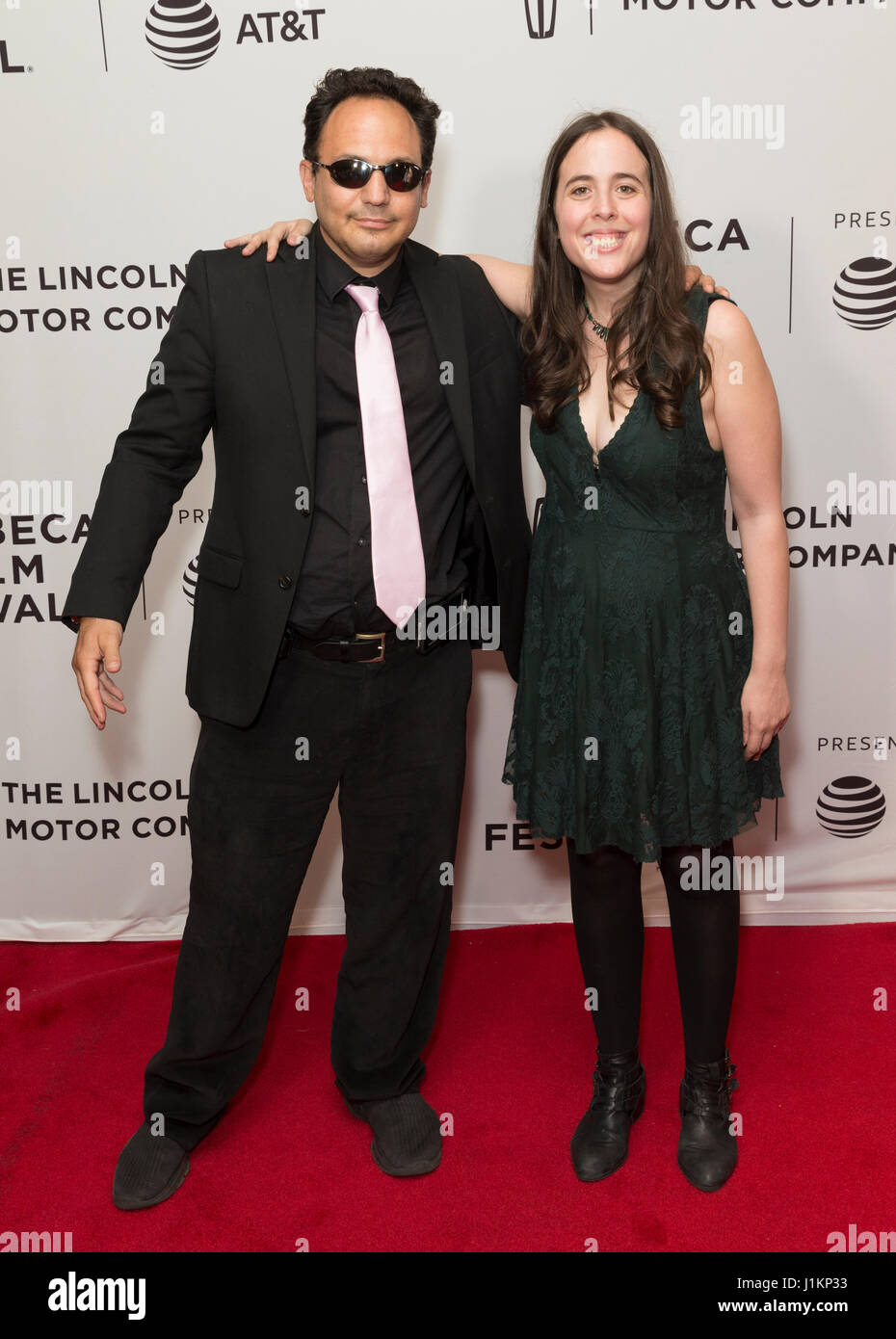 New York, United States. 20th Apr, 2017. Brandon Polansky, Samantha ...