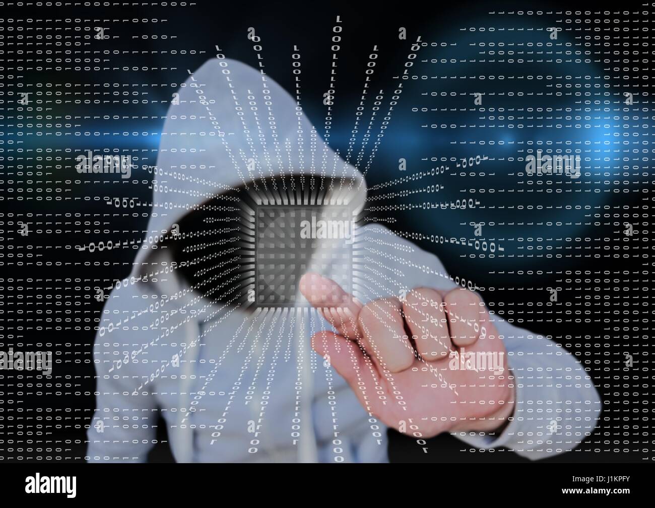 Digital composite black jumper hacker hi-res stock photography and ...