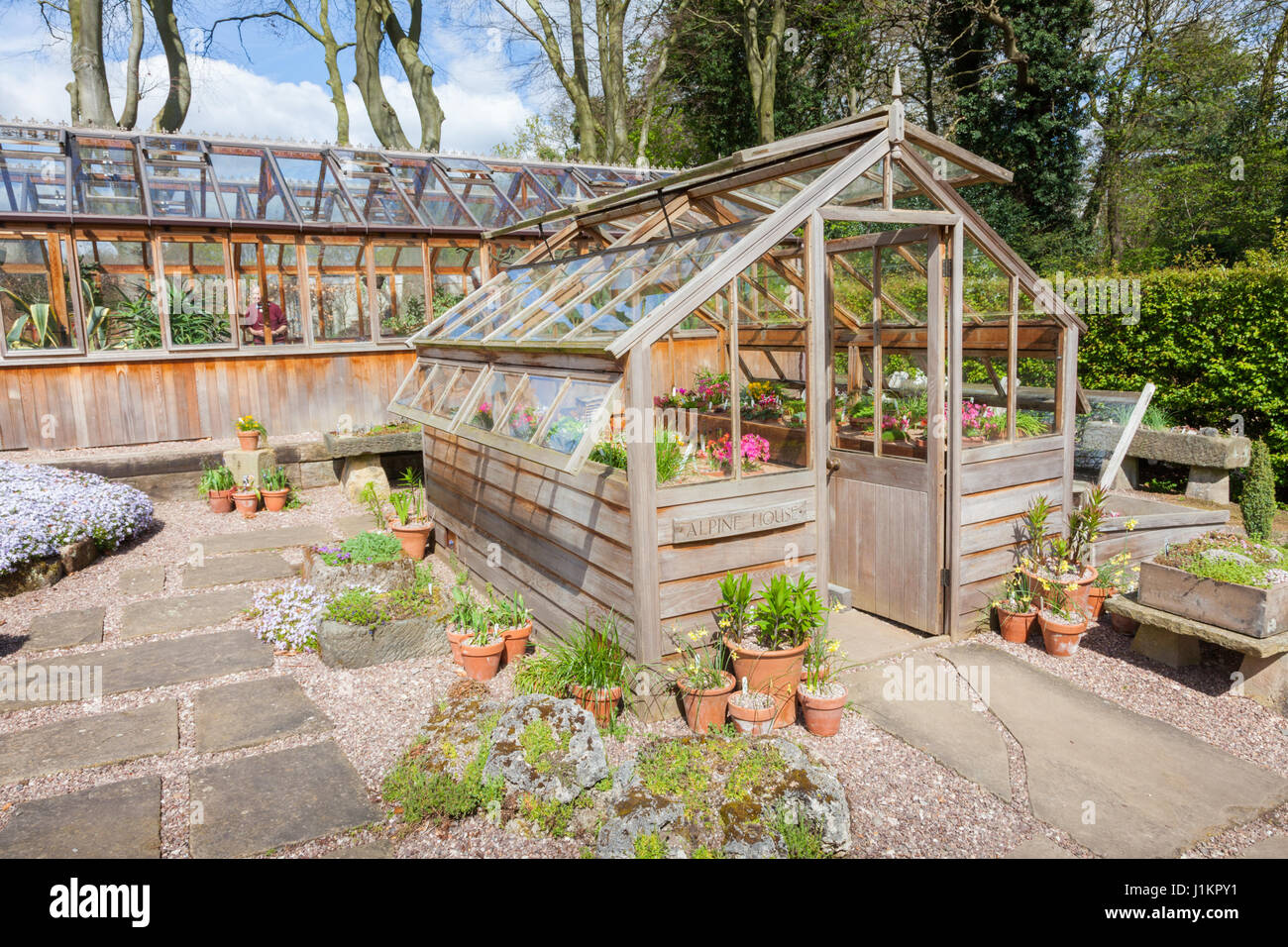 Timber frame greenhouse hi-res stock photography and images - Alamy