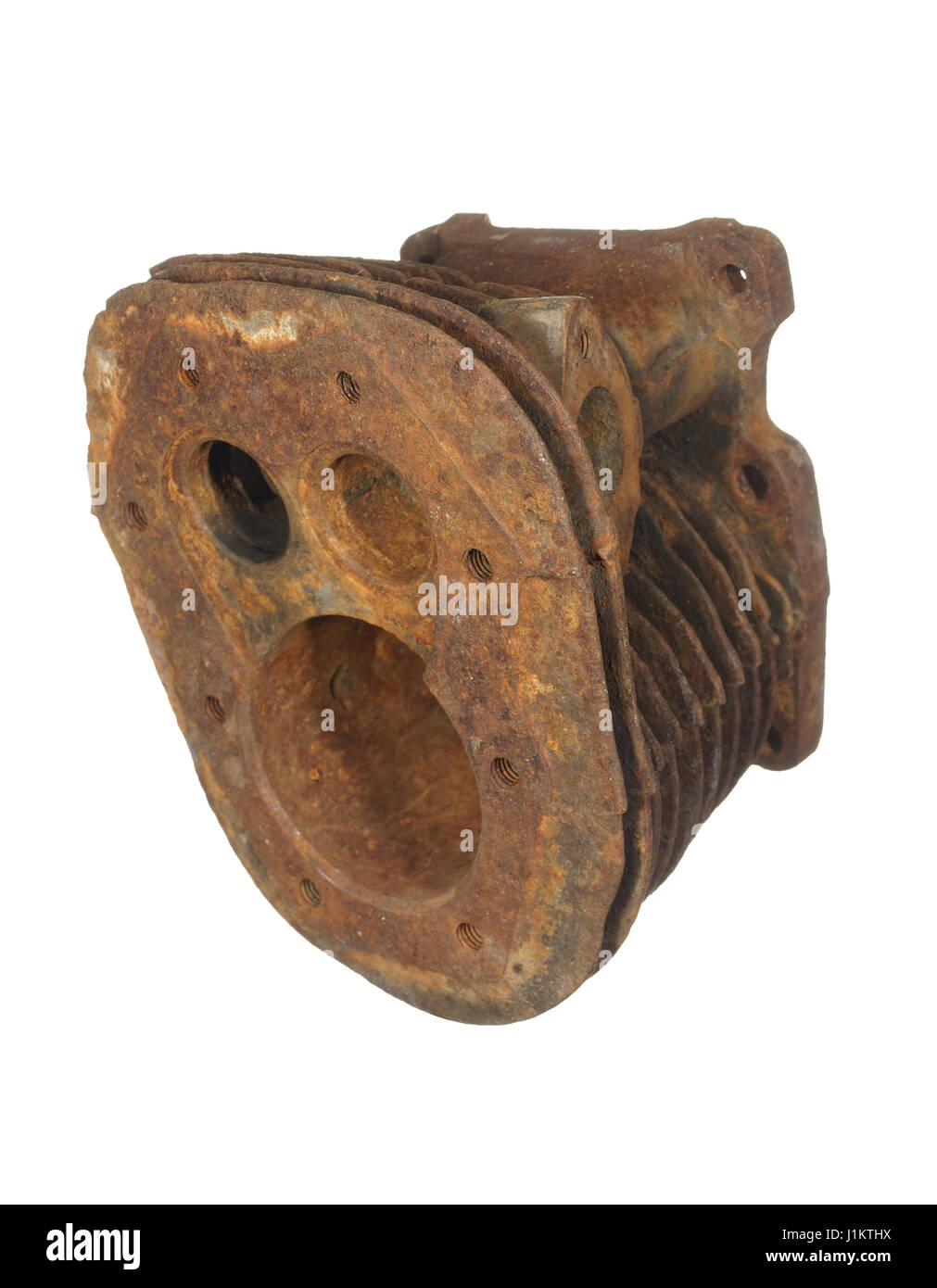 Rusty metal cylinder Cut Out Stock Images & Pictures - Alamy