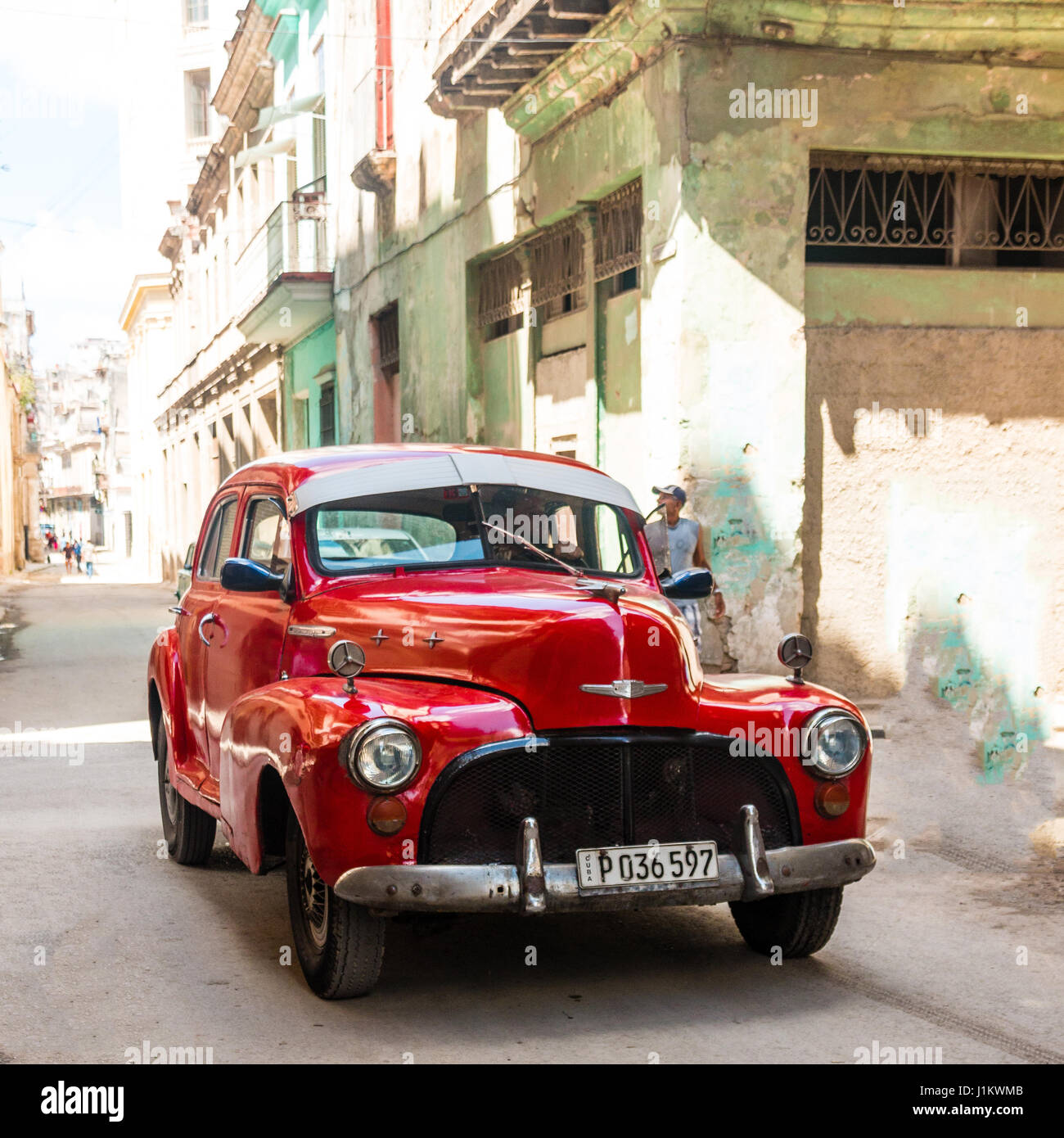 Big old classic yankee car hi-res stock photography and images - Alamy