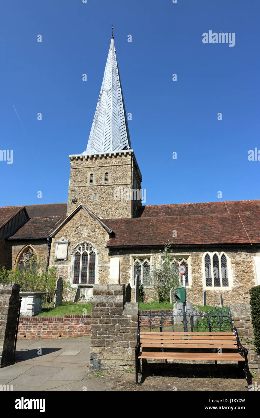 Godalming church england surrey hi-res stock photography and images - Alamy
