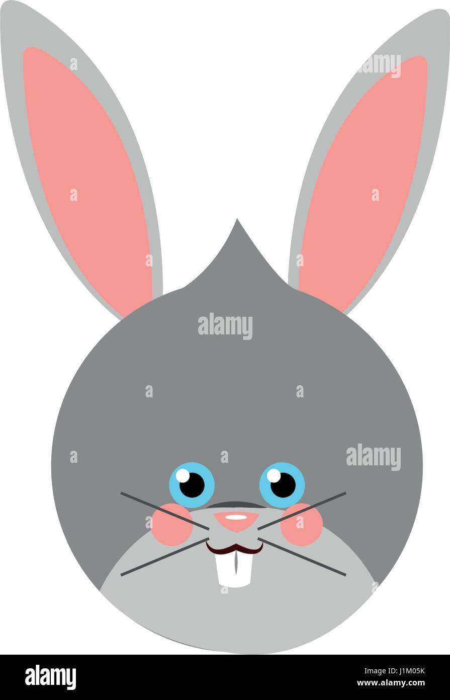 Isolated rabbit cartoon design Stock Vector Image & Art - Alamy