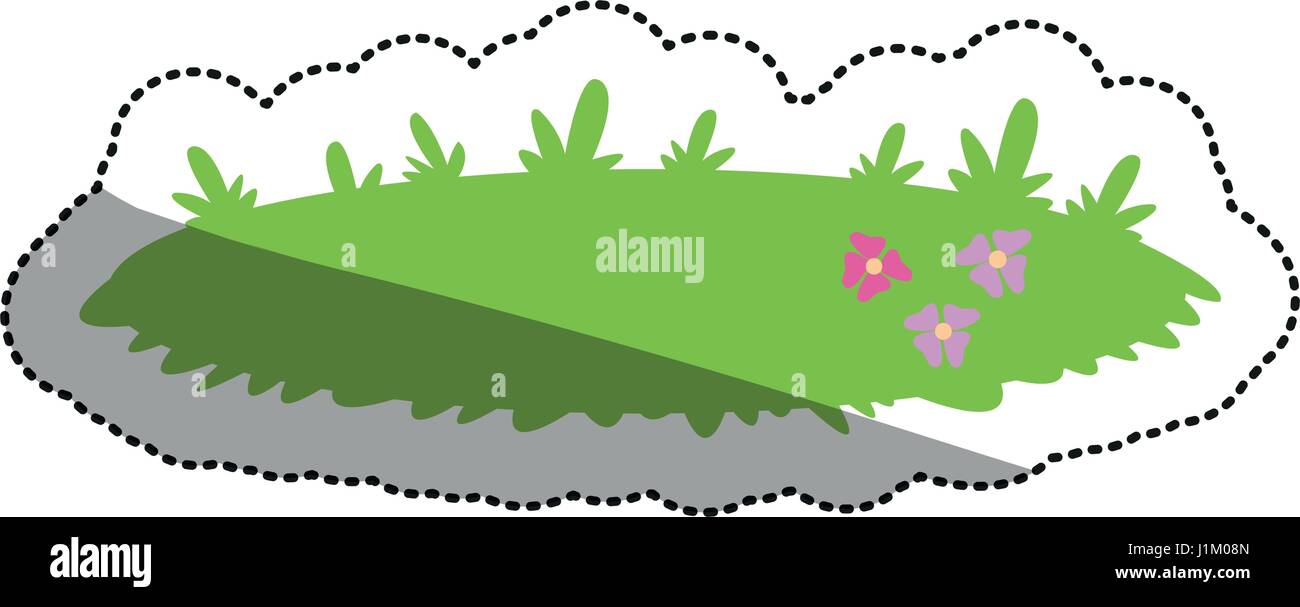 Isolated grass lawn design Stock Vector Image & Art - Alamy