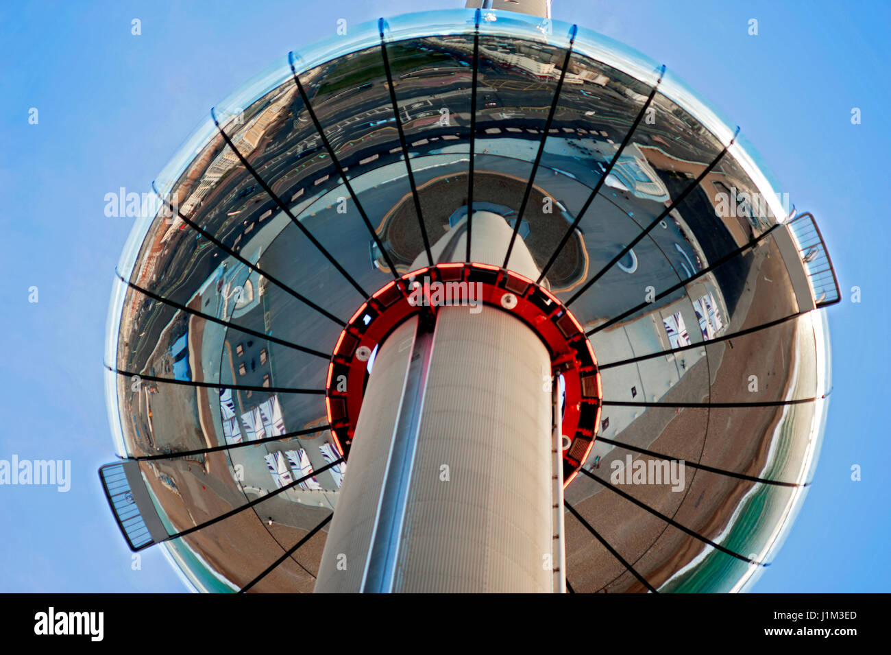 The i360 is the world's tallest moving observation tower. Passengers on ...