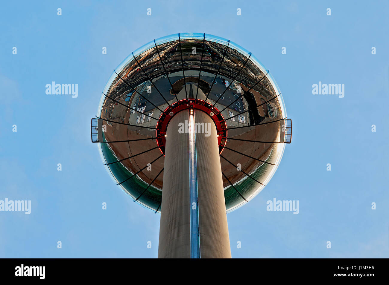 The i360 is the world's tallest moving observation tower. Passengers on ...