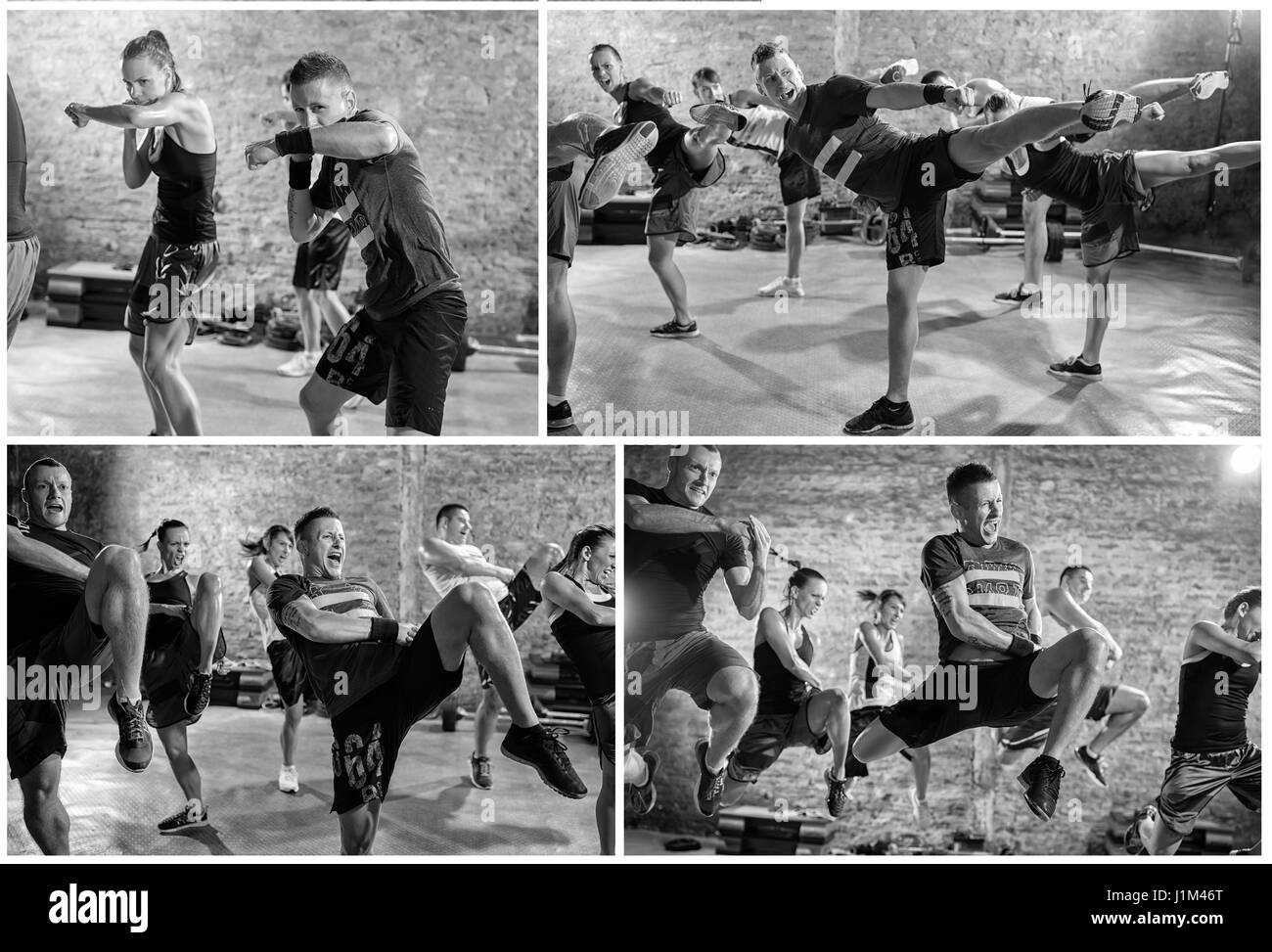 Collage sport Black and White Stock Photos & Images - Alamy