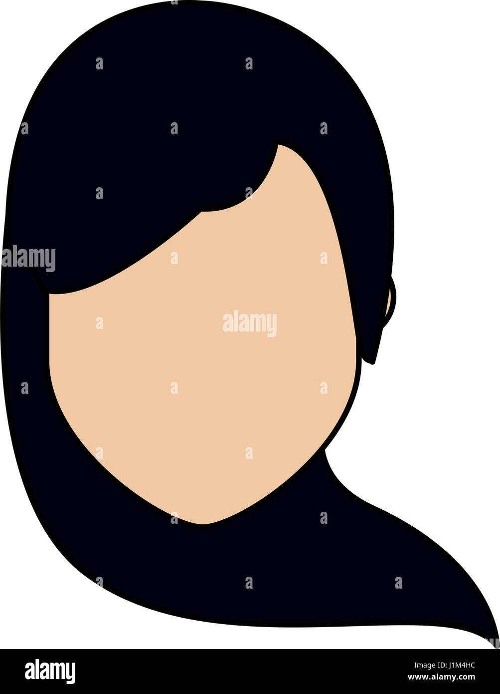 faceless woman icon image Stock Vector Image & Art - Alamy