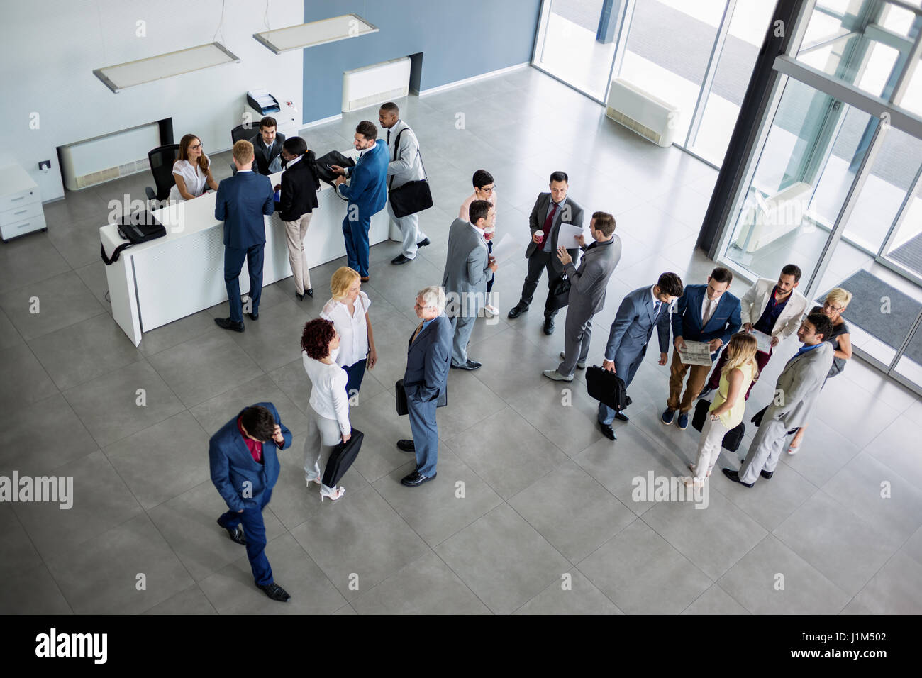 Multiethnic people group standing hi-res stock photography and images ...
